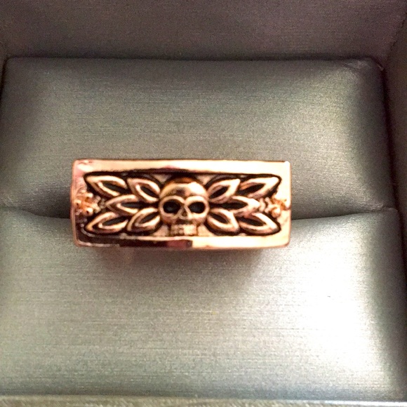 Accessories | Skull Silver Mens Ring W Secret Compartment | Poshmark